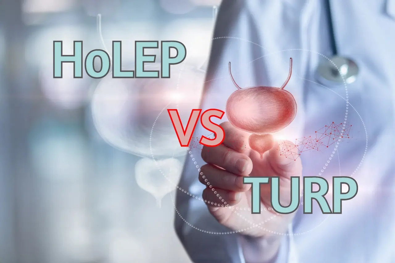 ניתוח HoLEP או TURP? השוואה: מה עדיף לערמונית מוגדלת | ד״ר דראושה